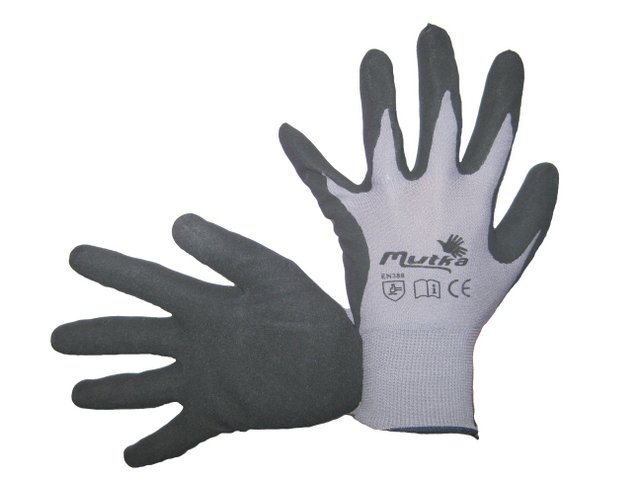 8240H11 työsormikas, nitriili / nylon, sand, koko 11 – Mutka